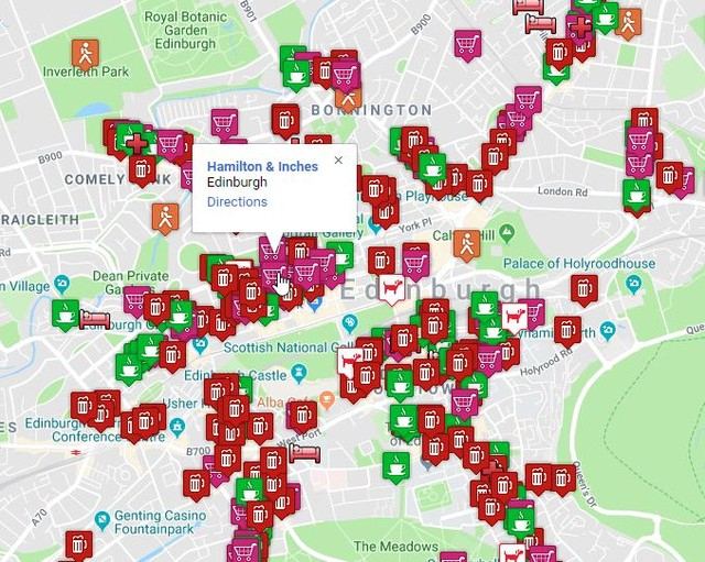 I've just added 23 new Edinburgh places to the Edinburgh guide for you ...